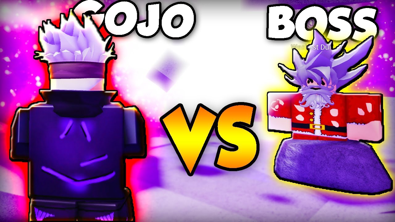 DESPERTEI O GOJO VS NPC BOSS NO SAITAMA BATTLEGROUNDS | BOSS 9999999 ...
