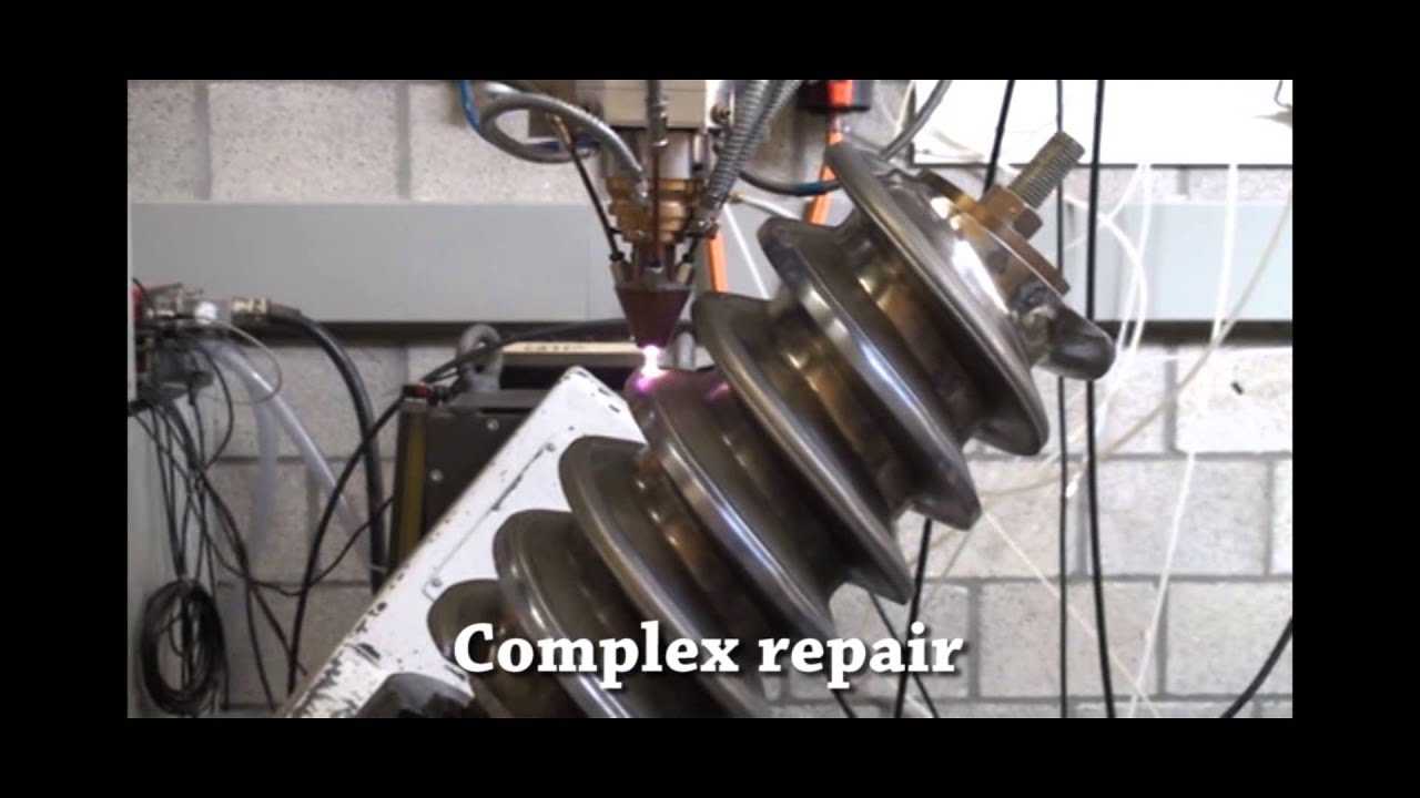 2D & 3D Laser cladding @ VITO - Mol, Belgium - YouTube