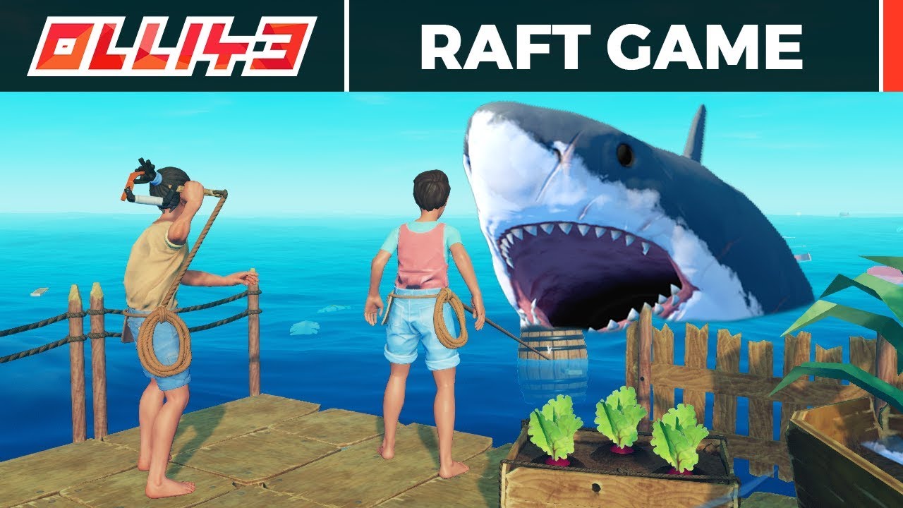 Raft Coop Survival - Stranded Out at Sea!! - YouTube