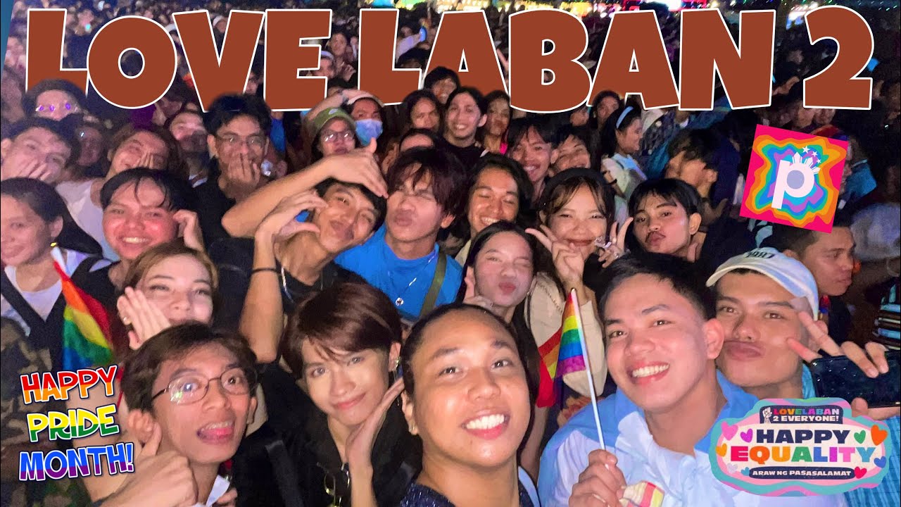 LOVE LABAN 2 EVERYONE at QUEZON MEMORIAL CIRCLE - YouTube