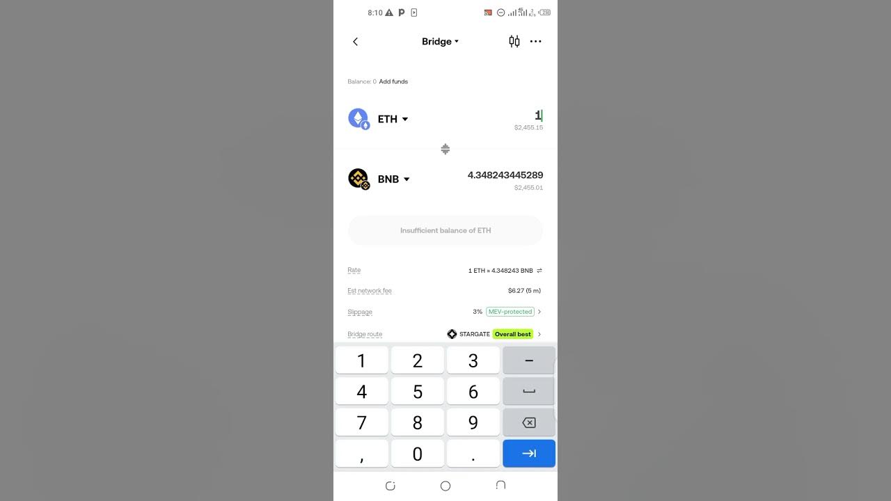how to bridge token on okx and send across different chain - YouTube