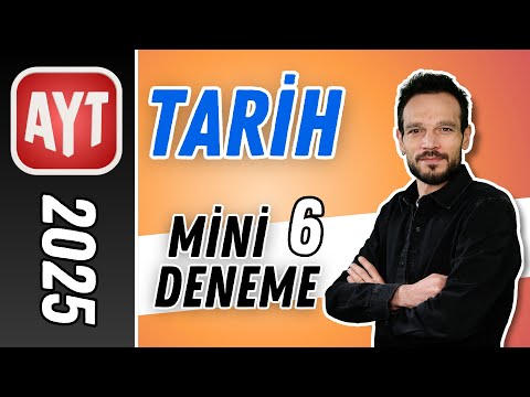 Mini Deneme 6   AYT Tarih Sos 1   AYT Tarih Sos 2 / Motivasyon