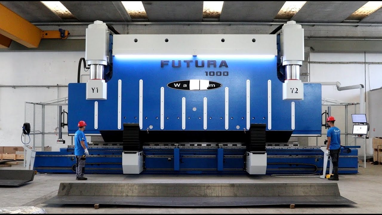 Presse Piegatrici Warcom FUTURA 60-1000 - YouTube