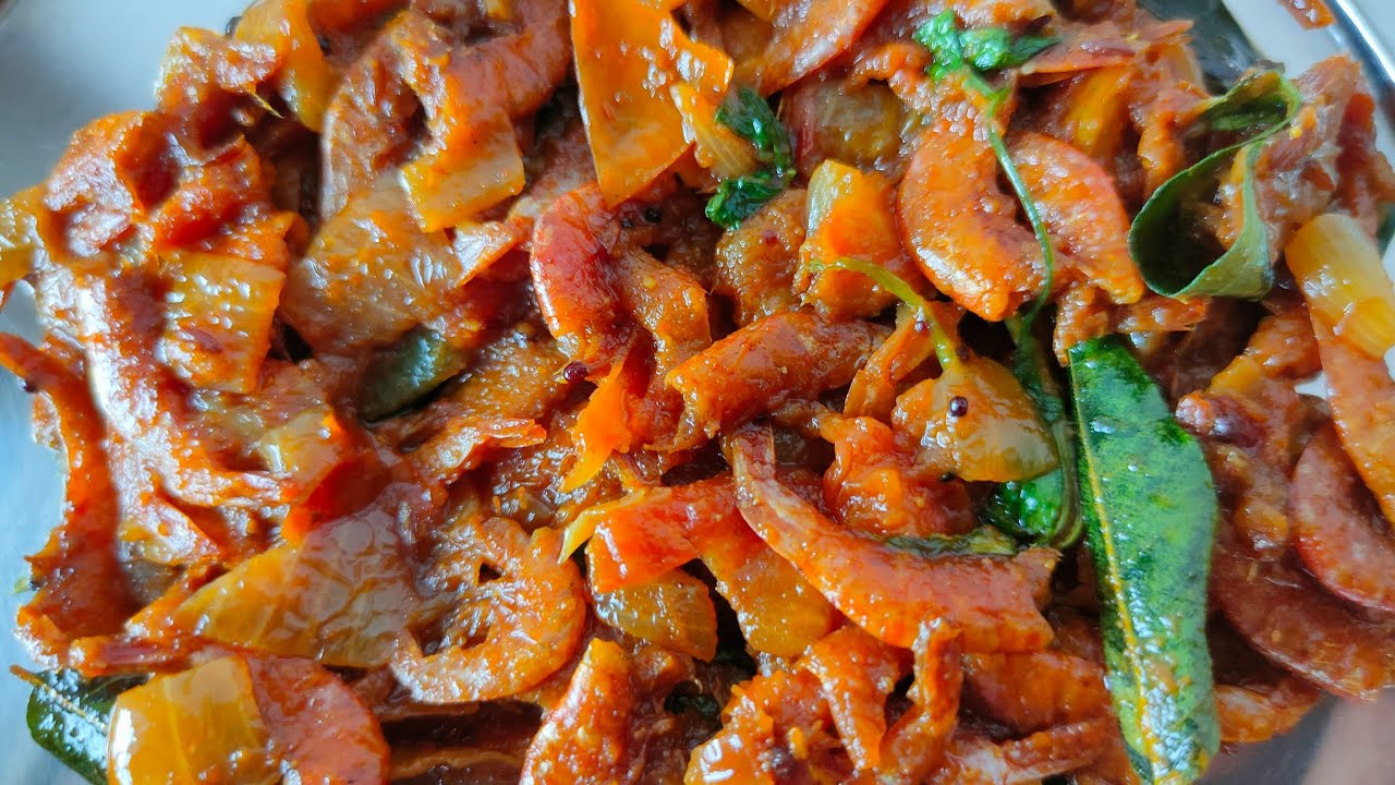 ఎండు రొయ్యలు కూర /yendu royyalu curry/dry prawns curry/dry prawns ...