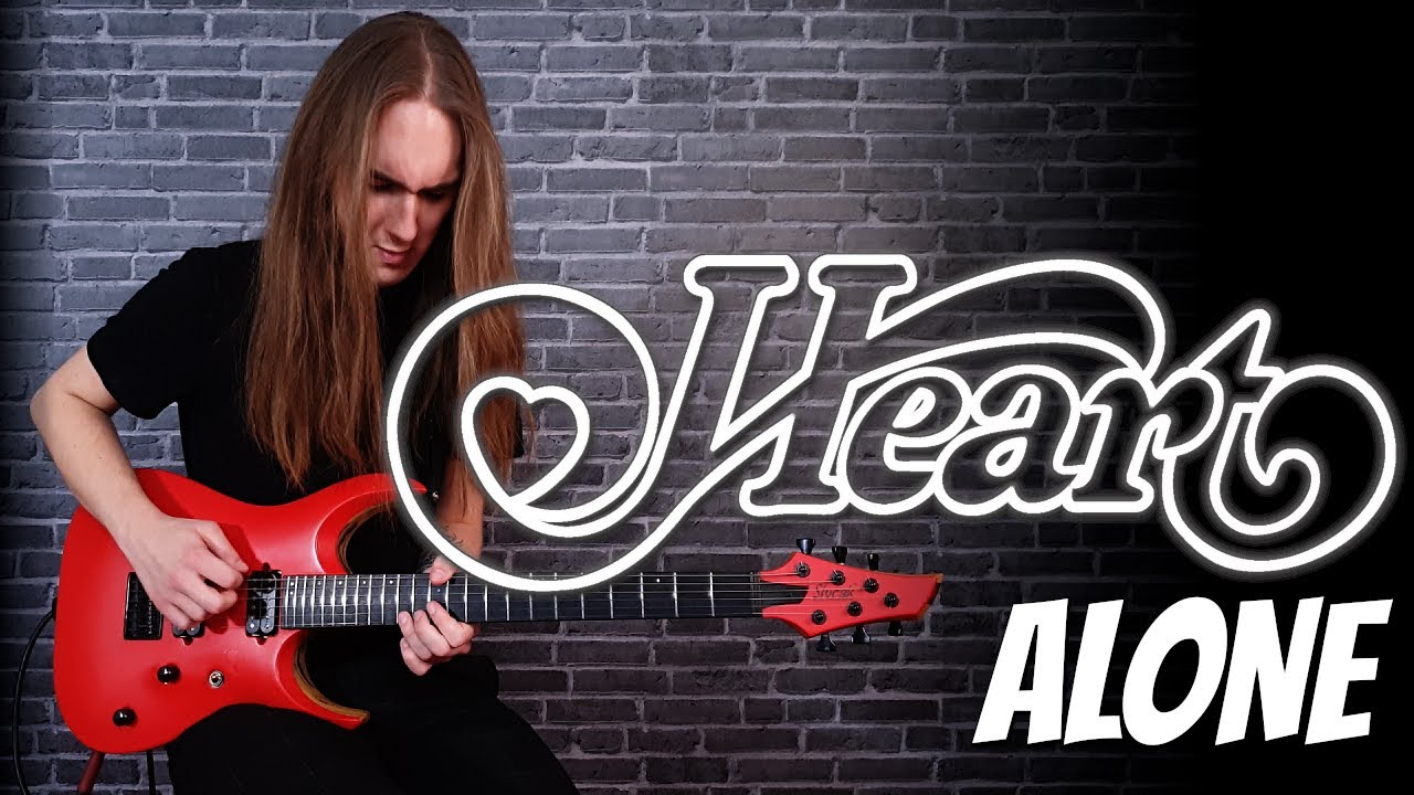 Heart | Alone | guitar solo cover [hq/fhd] - YouTube