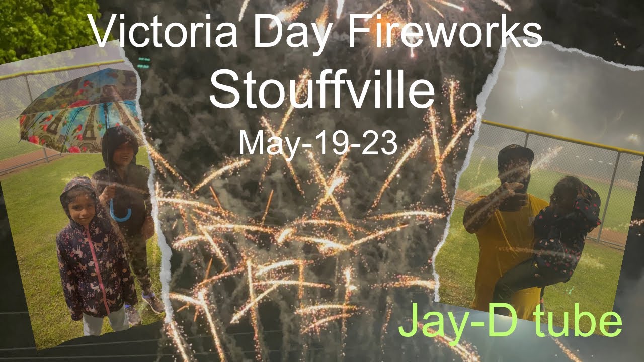 Victoria Day Fireworks Stouffvile Ont @ Jay-D tube - YouTube