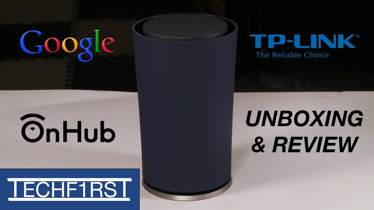 Google OnHub WiFi Router Unboxing & Review - YouTube