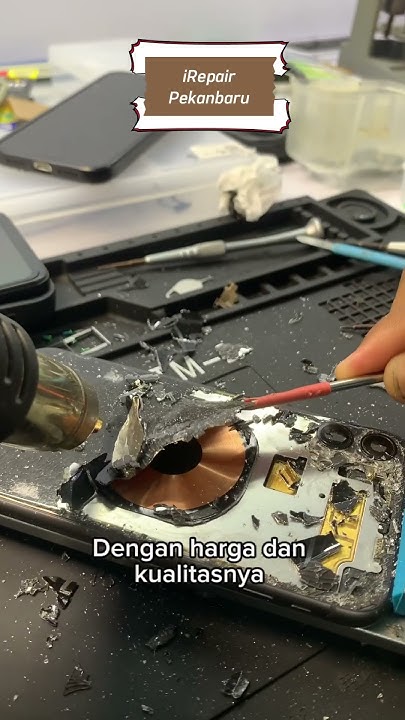 Backgalss ip 11 pecah #iphone #repair #smartphone #fypyoutube #servishandphone #masukberanda # ...
