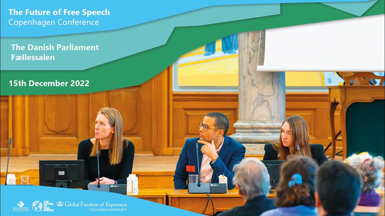 Opening remarks - Panel - The Future of Free Speech - Copenhagen ...