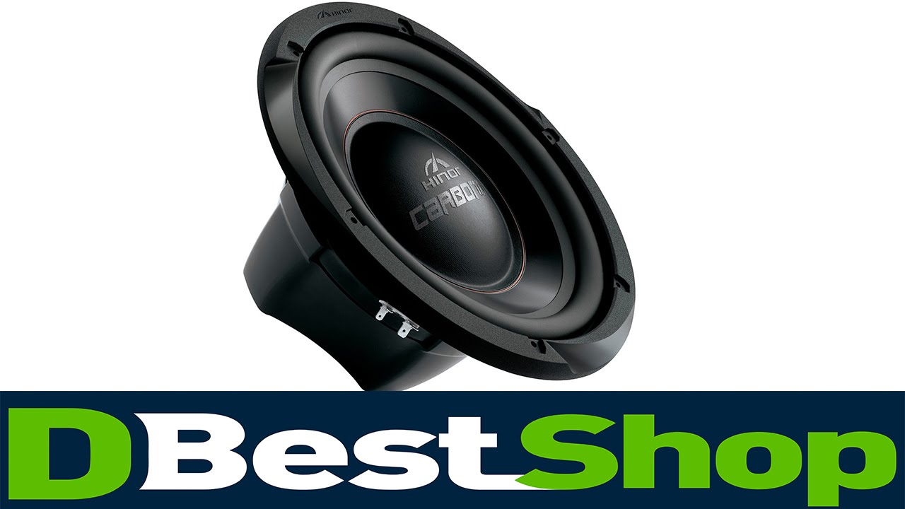 Alto Falante Subwoofer 10 HSW10 Carbono 180W 30869 Hinor - YouTube