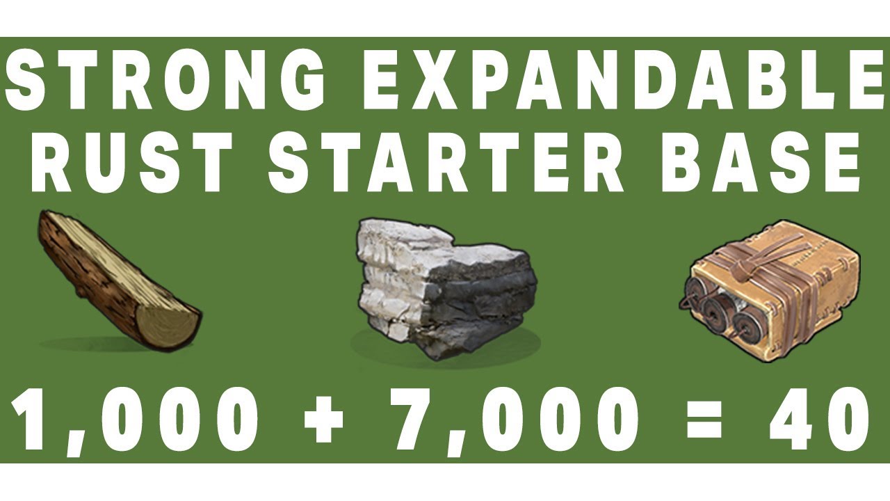 Rust Most Ideal Compact Solo / Duo Starter Base - YouTube