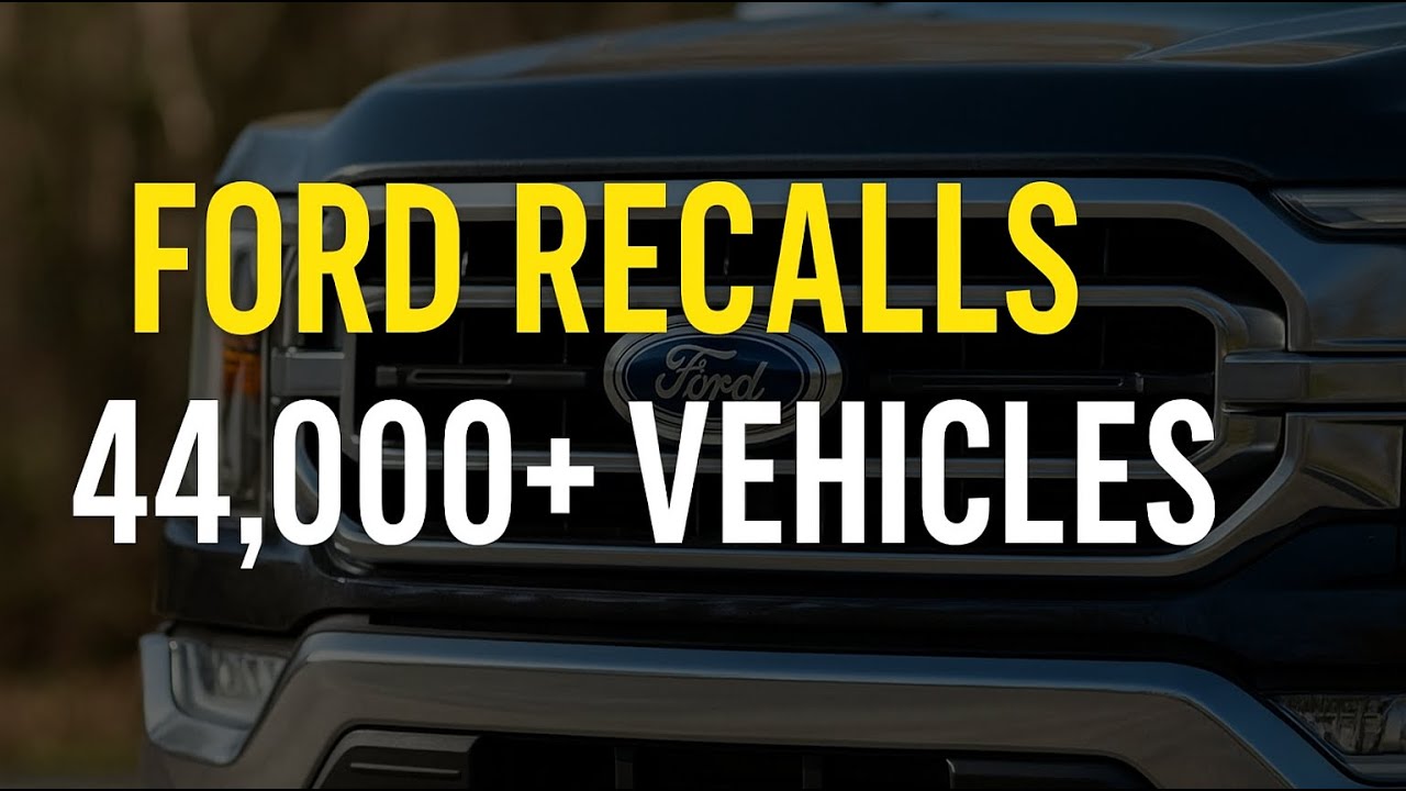 Ford Canada Recalls 44,000+ Vehicles : F 150 Axle & Mustang Lighting ...