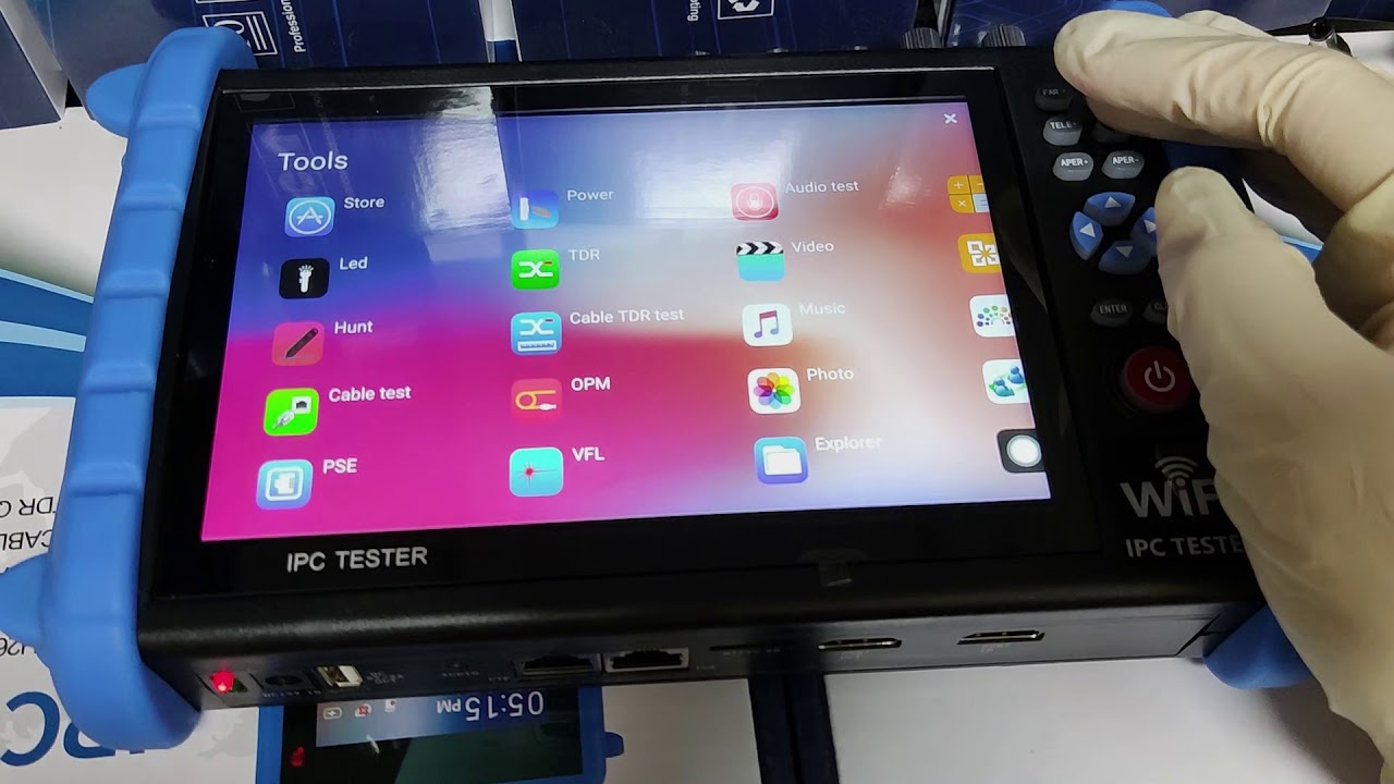 CCTV tester monitor IPCX full model 7 inch IPC Tester CCTV Tester POE ...