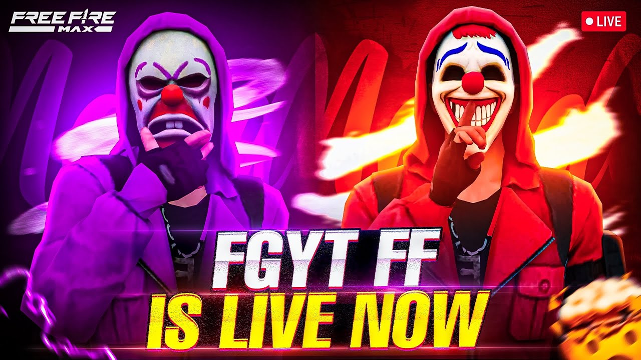Can You Survive a 1v4 Gaming Showdown? FGYT ff [ LIVE🛑 ] FREE FIRE ...