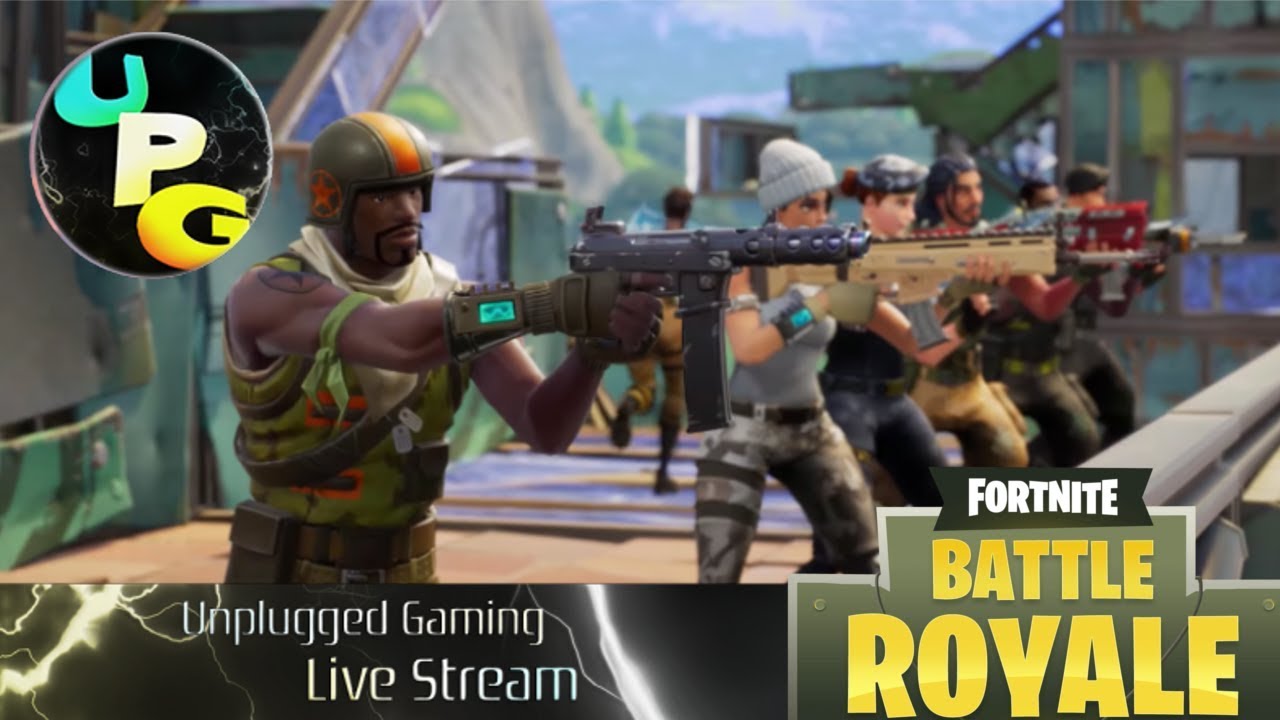 Fortnite - UPG and Friends - UnPlugged Gaming PC - YouTube