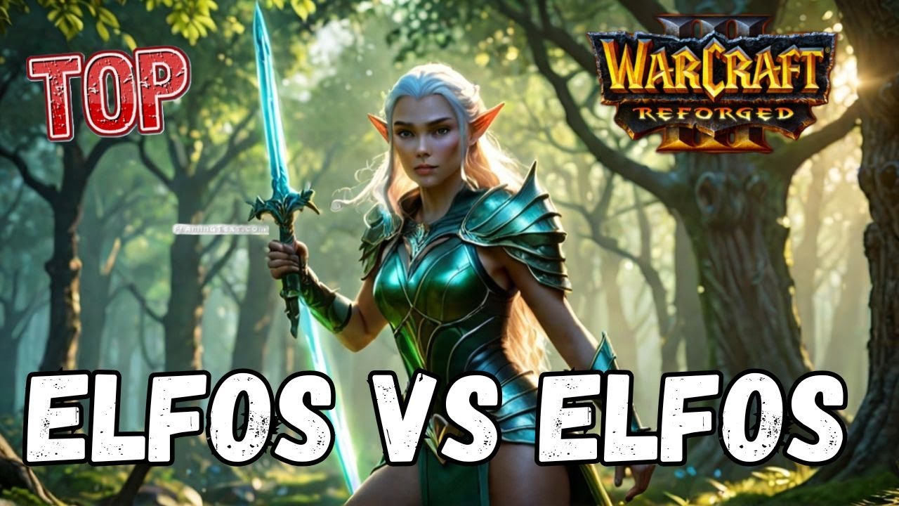 (WC3 REFORGED) 2.0 🗡️ELFOS VS ELFOS😱🙆 #warcraft#2024 - YouTube