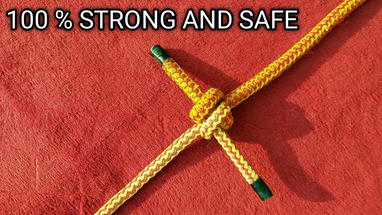 How to join two rope together|100%Strong and safe|#how #knots #rope ...