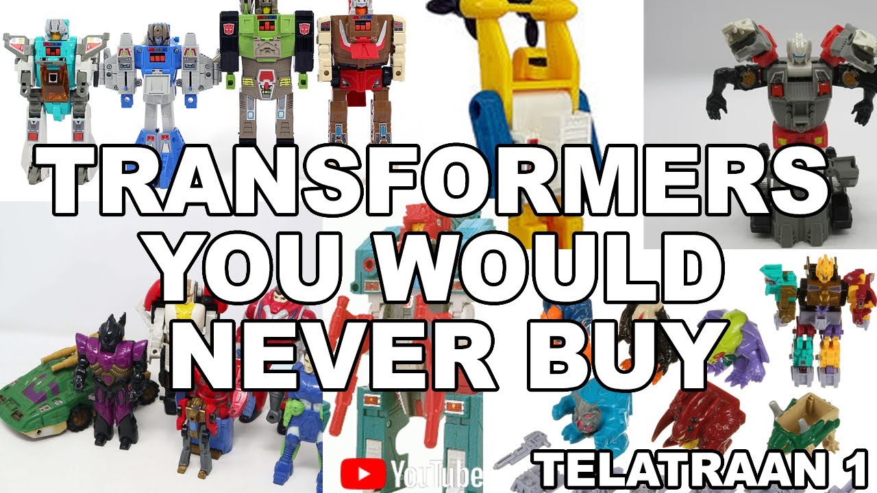 Transformers you would never buy - YouTube