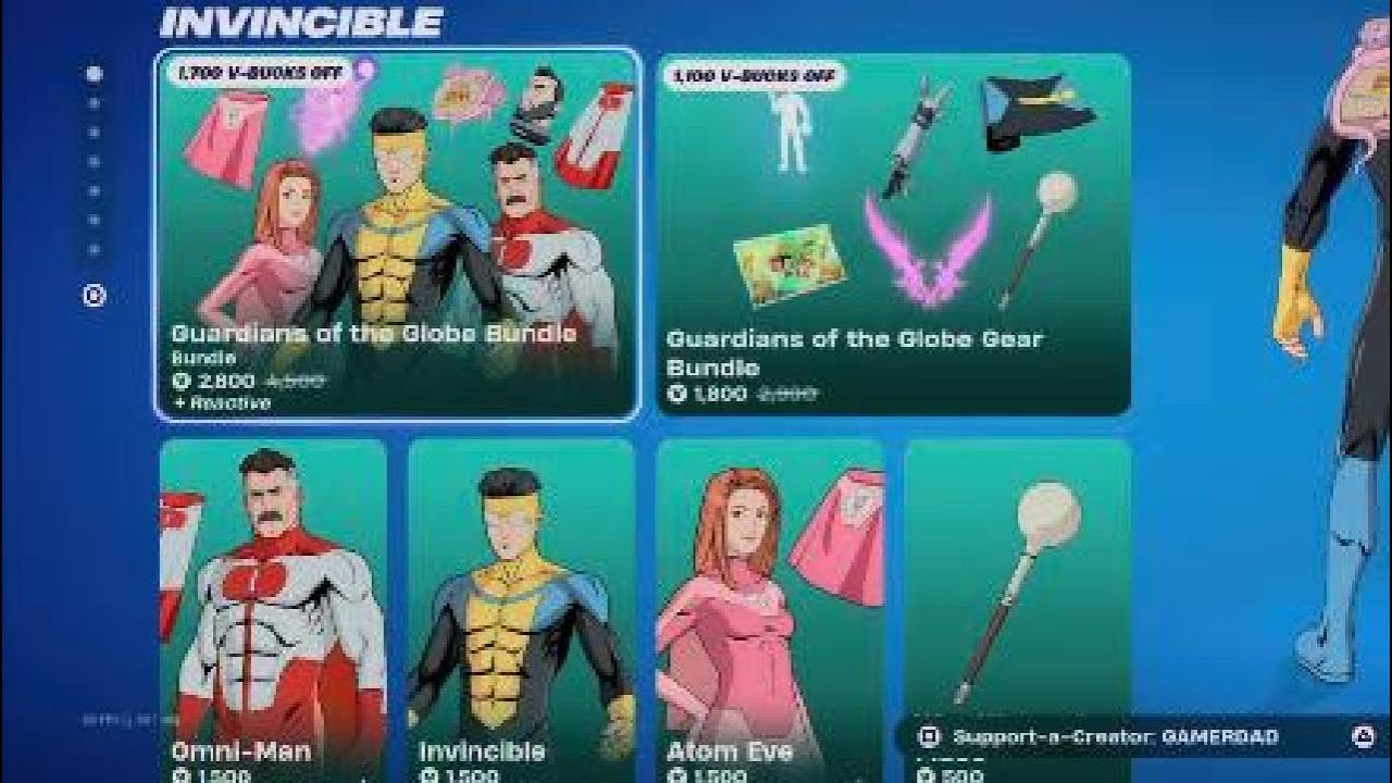 Fortnite Item Shop September 1, 2024 - Guardians of the Globe Bundle Returns - YouTube