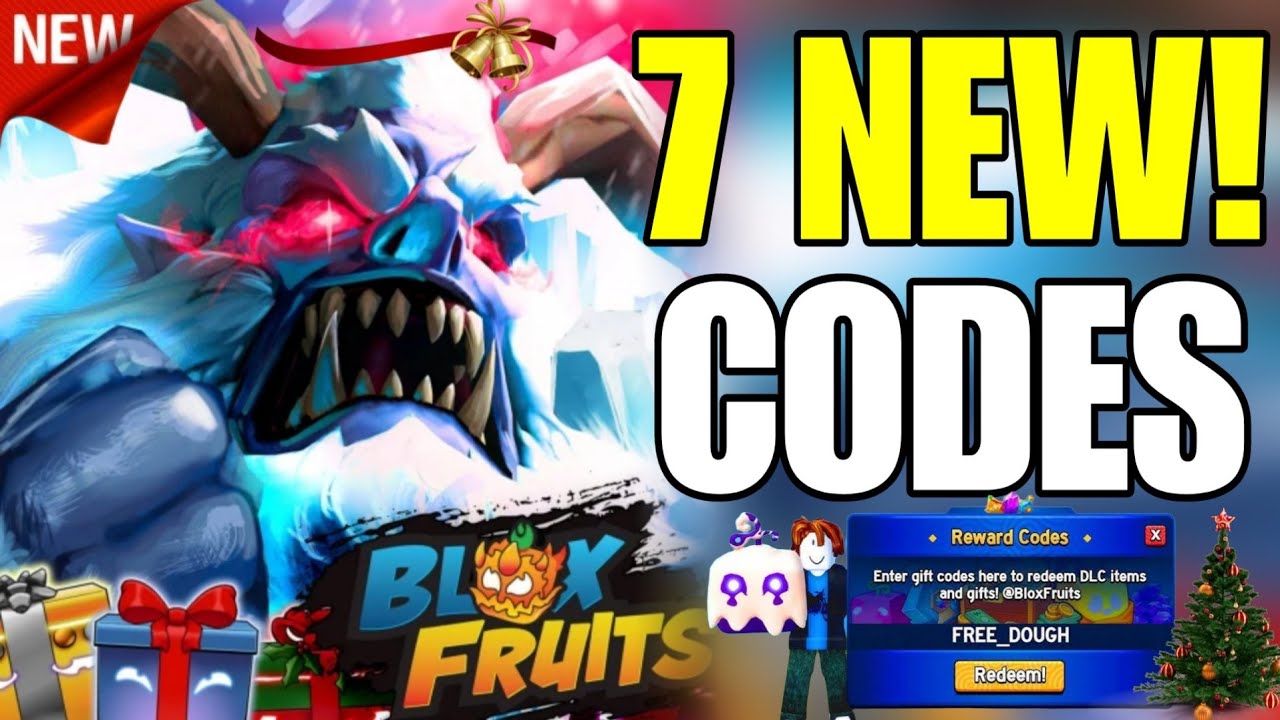 [🎁XMAS] NEW ALL WORKING BLOX FRUITS CODES 2X EXP 2024! ROBLOX BLOX ...