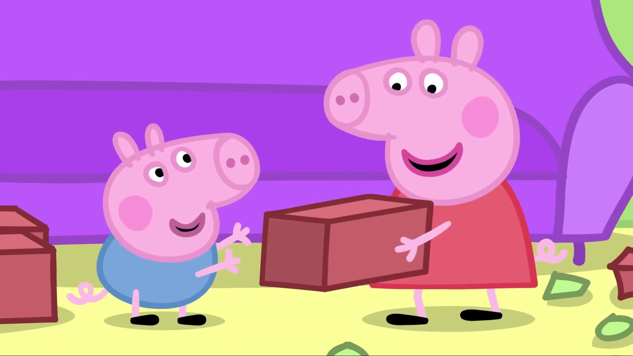 Peppa Pig - გოჭი პეპა - მამა კიდებს ფოტოსურათს (ქართულად) - YouTube
