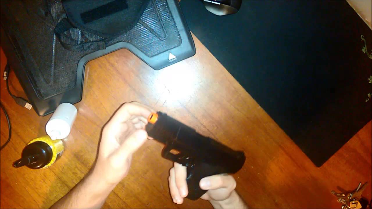 Review Airsoft - Pistola Crossman Stinger P9T - YouTube
