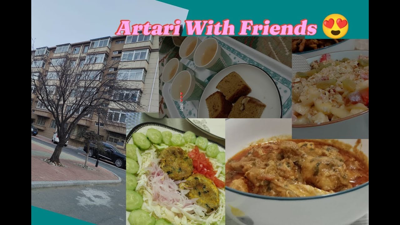 Aftari invitation| aftari dinner with friends in China😍 - YouTube