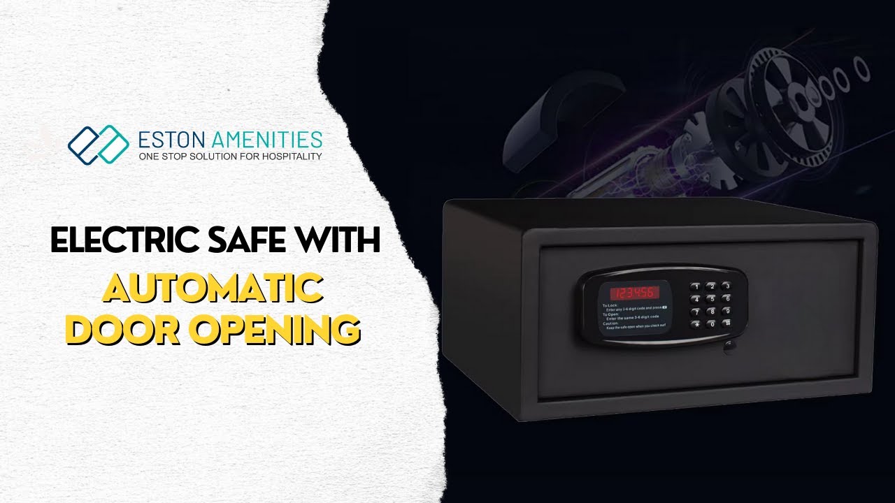 Electronic Safe With Automatic Door Opening | Hotels and Resorts ...