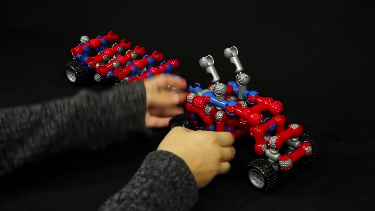 Конструктор ZOOB Mobile Car Designer Kit #0Z12052 - YouTube
