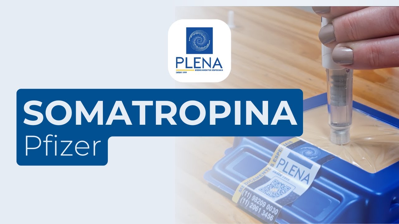 Como aplicar e armazenar o SOMATROPINA da Pfizer! - YouTube