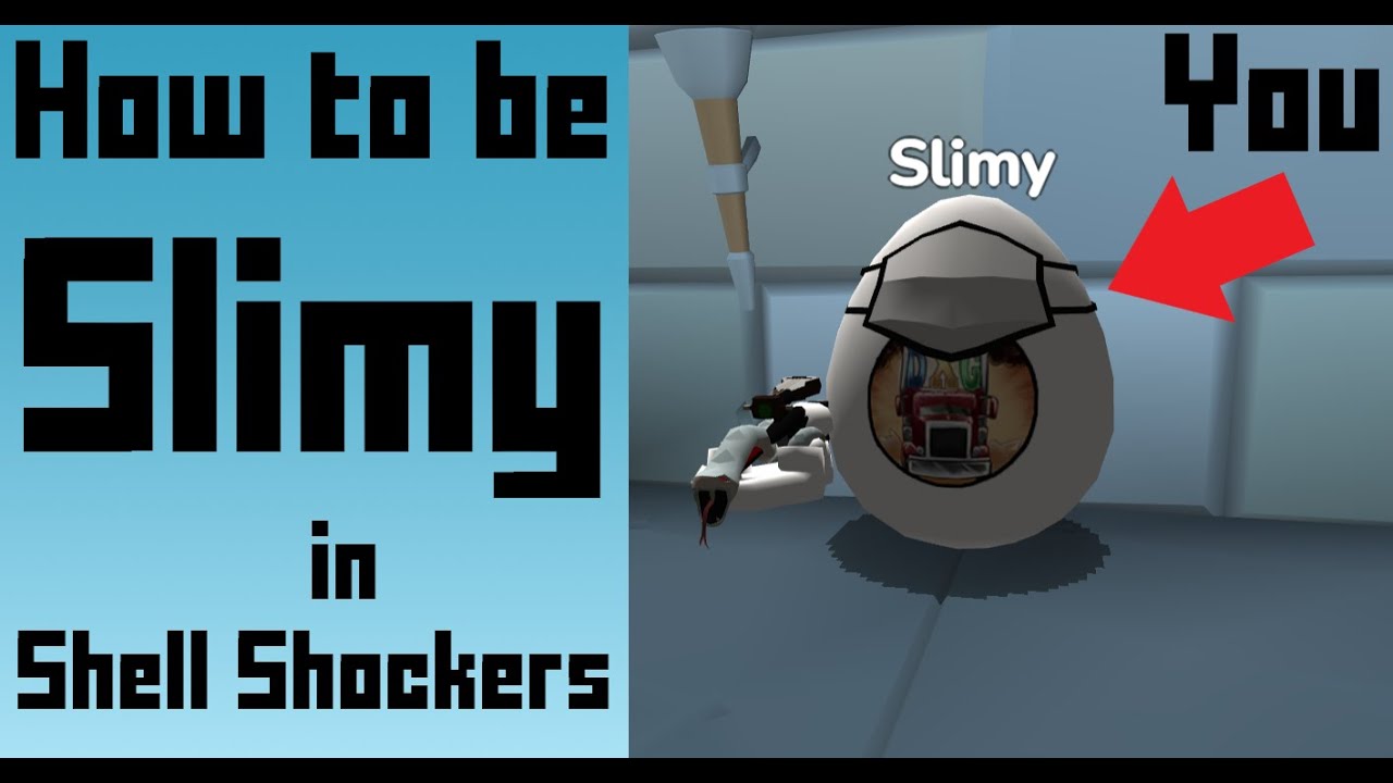 How to be Slimy in Shell Shockers! (Tutorial) - YouTube