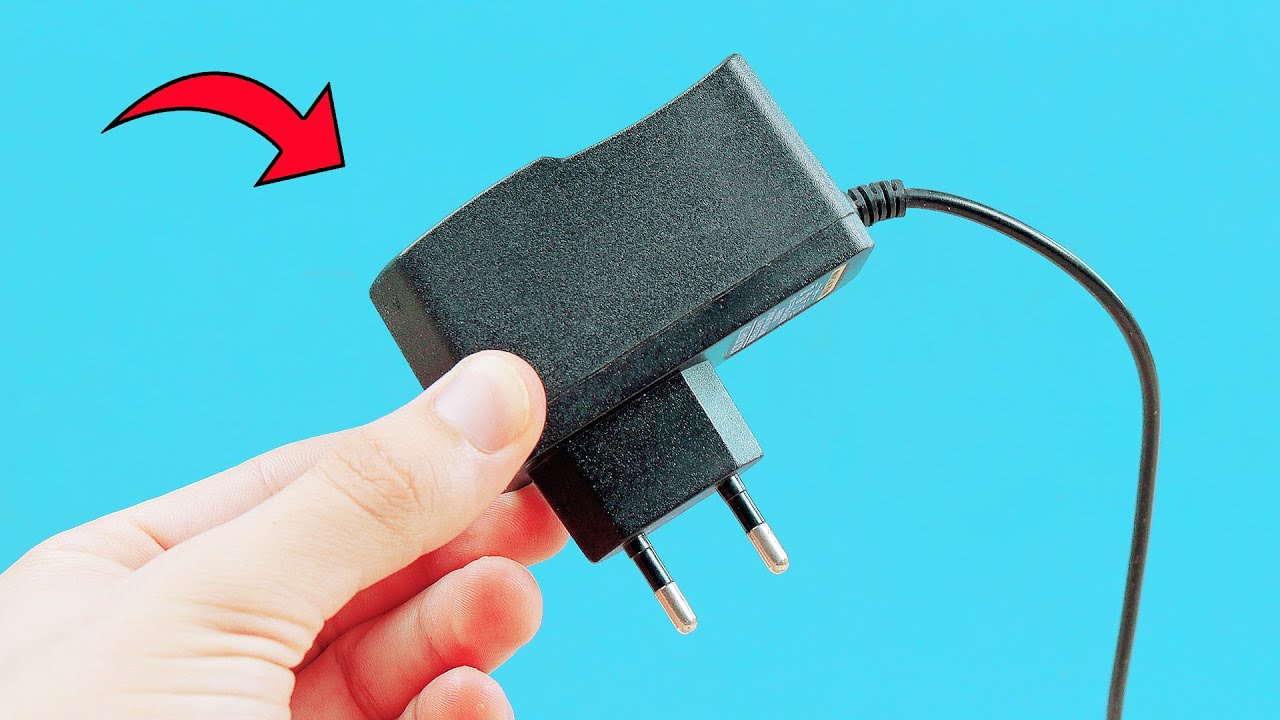 What can be made from an old phone charger! A great idea that will ...