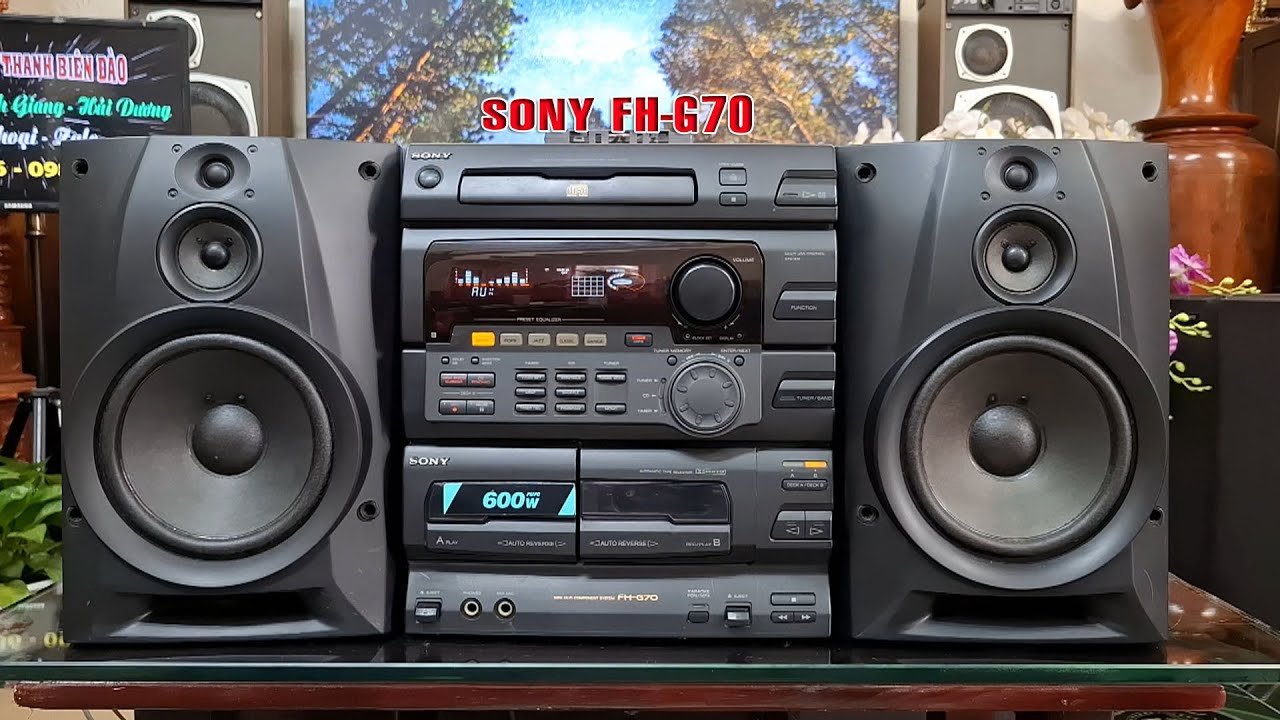 Vẫn là dàn trung SONY FH-G70. Full JAPAN. công xuất lớn. âm thanh quá ...