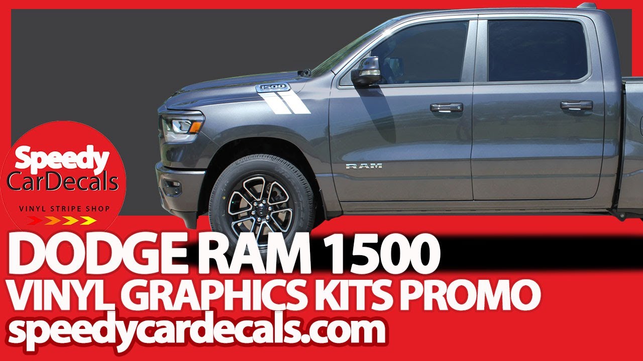 2019 2020 2021 Dodge Ram Stripes, Dodge Ram Decals, Dodge Ram Vinyl ...