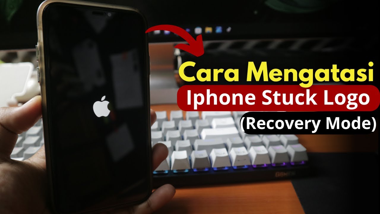 Cara Mengatasi Iphone Stuck Logo atau Recovery Mode - YouTube