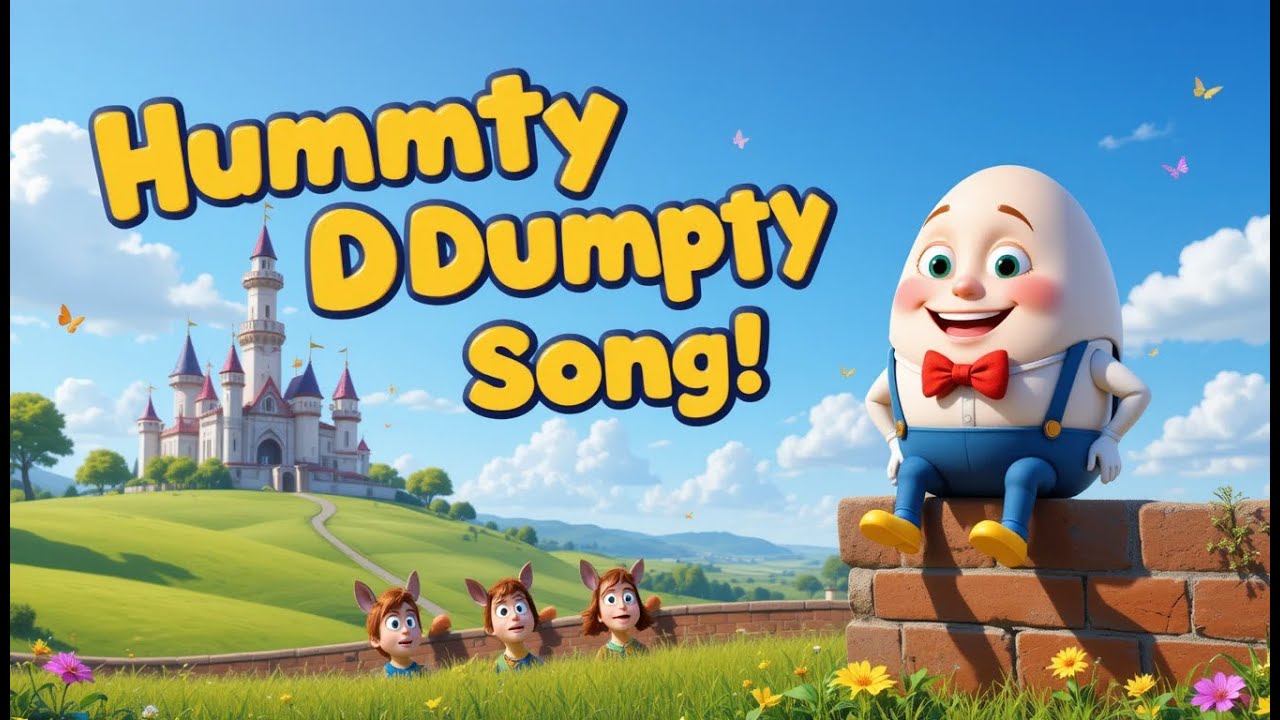 Humpty Dumpty | Nursery Rhymes | Baby Learning Songs English | Panda ...