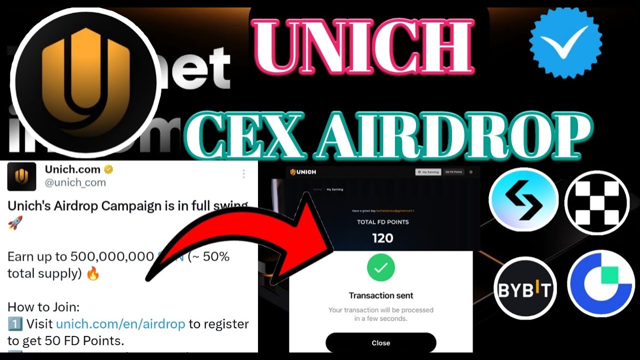 Unich Network Mining। Unich Exchange Airdrop। Unich Network Roadmap ...