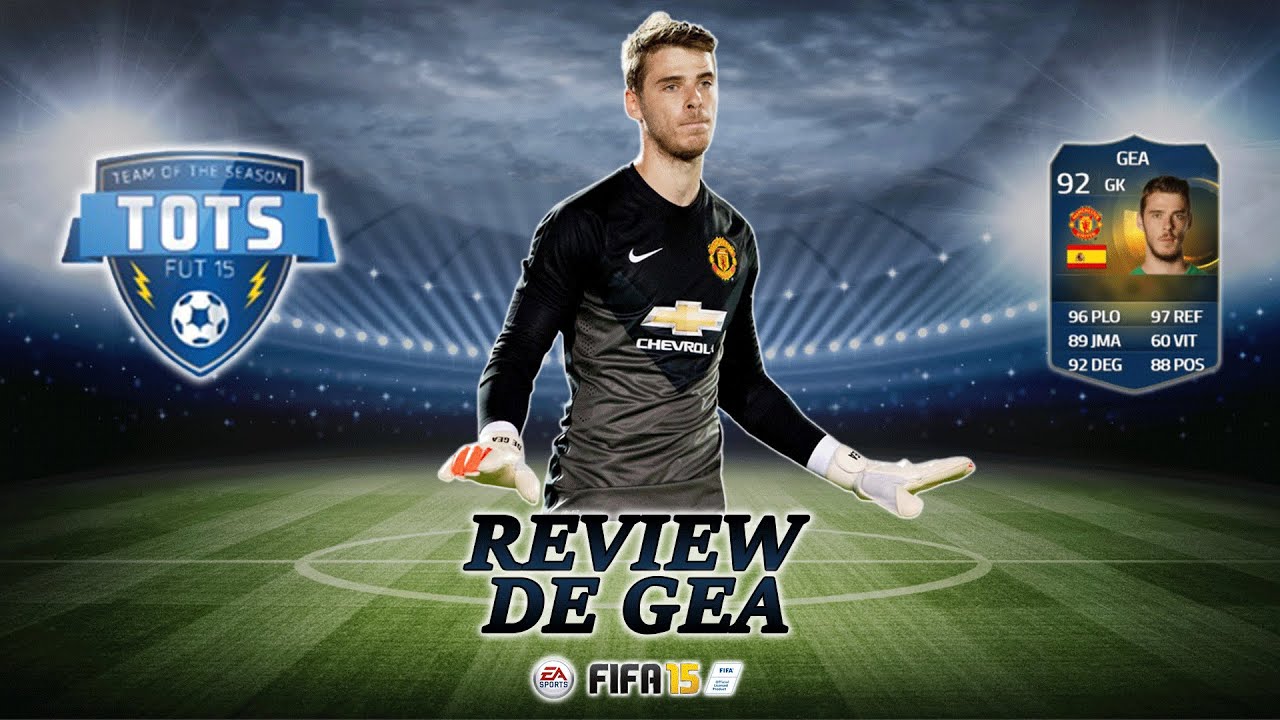 FUT15 | Player Review | David De Gea TOTS ! | - YouTube