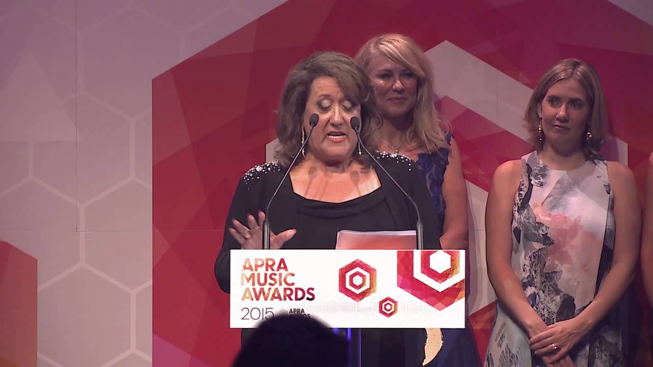Ted Albert Award: Fifa Riccobono - 2015 APRA Music Awards - YouTube