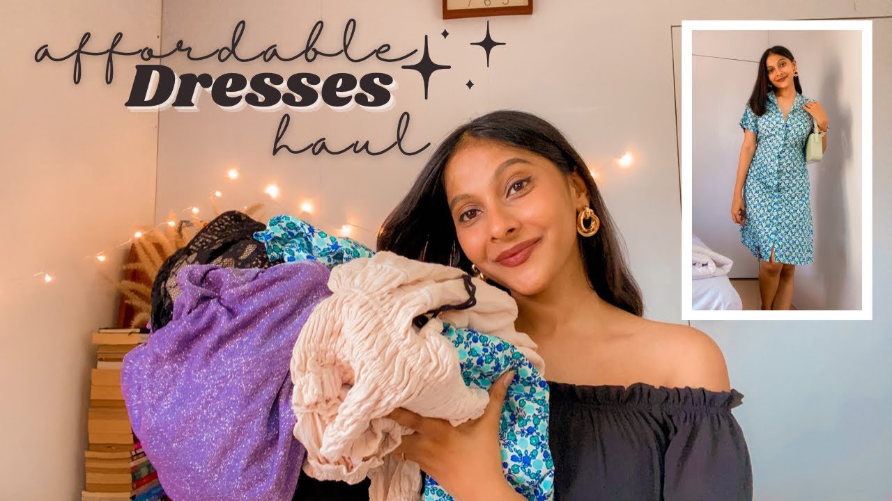Affordable dresses haul video 🤍 - YouTube