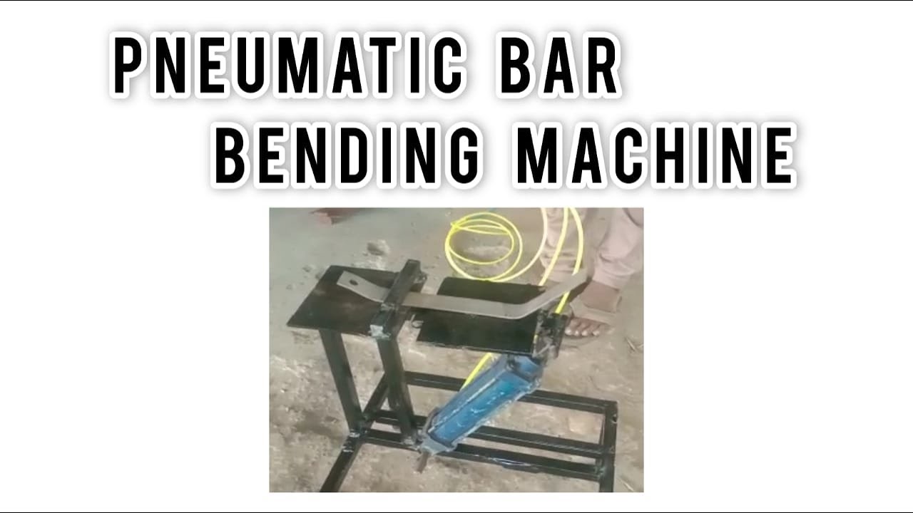 PNEUMATIC BAR BENDING MACHINE - YouTube