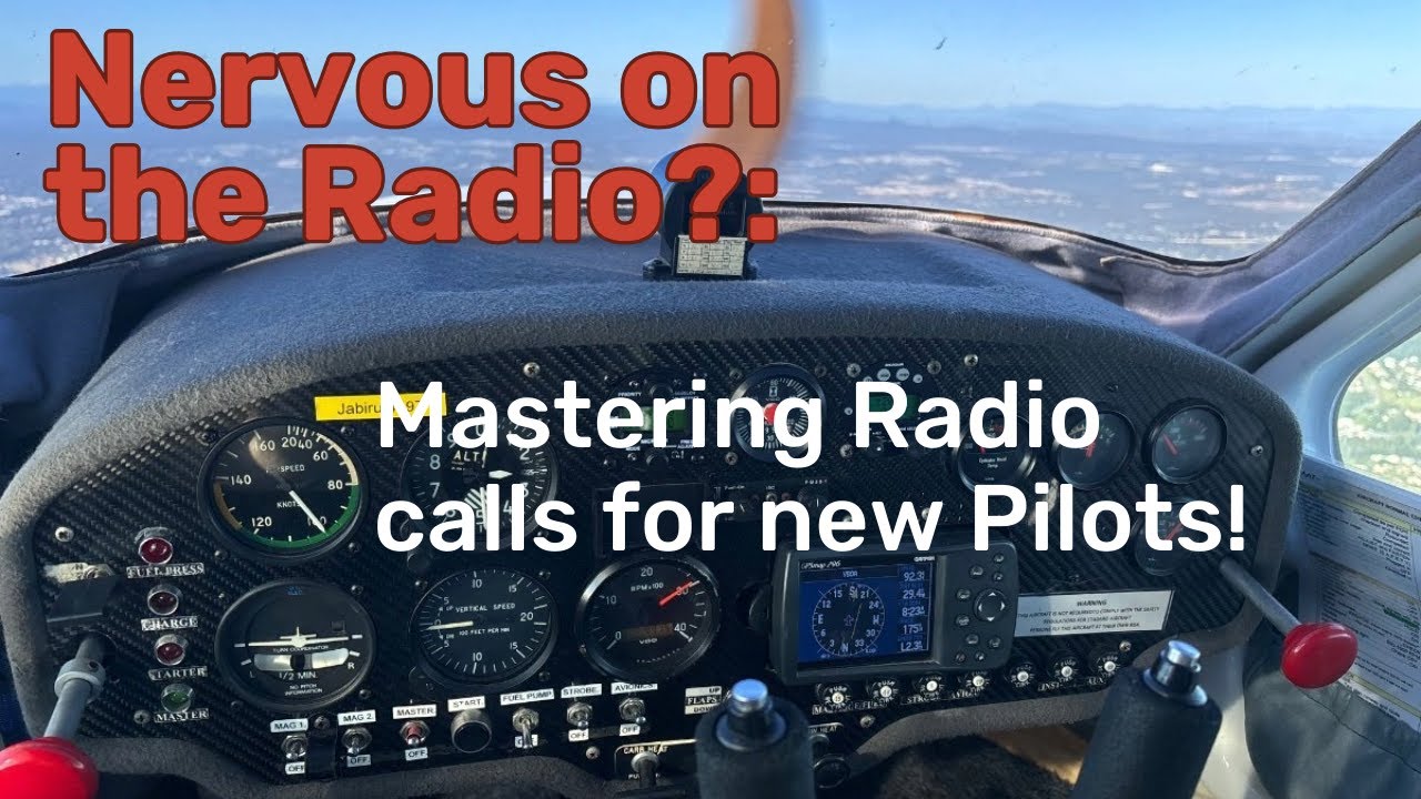 Nervous on the Radio? Mastering Radio Checks for New Pilots! - YouTube