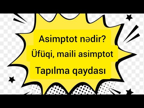 💛Asimptot nədir? Super izah. Üfüqi , maili asimptot🖤Part 1