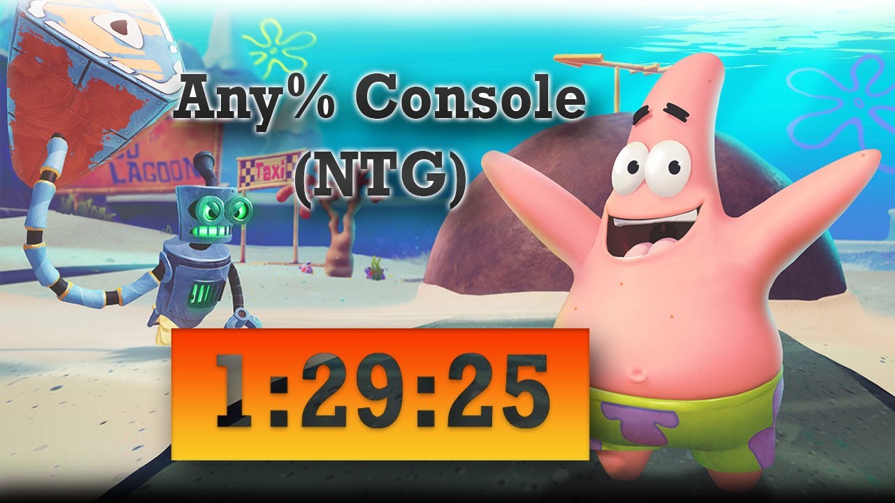 [Former WR] FIRST SUB 1:30 SPEEDRUN on Console - Battle for Bikini Bottom Rehydrated Speedrun ...