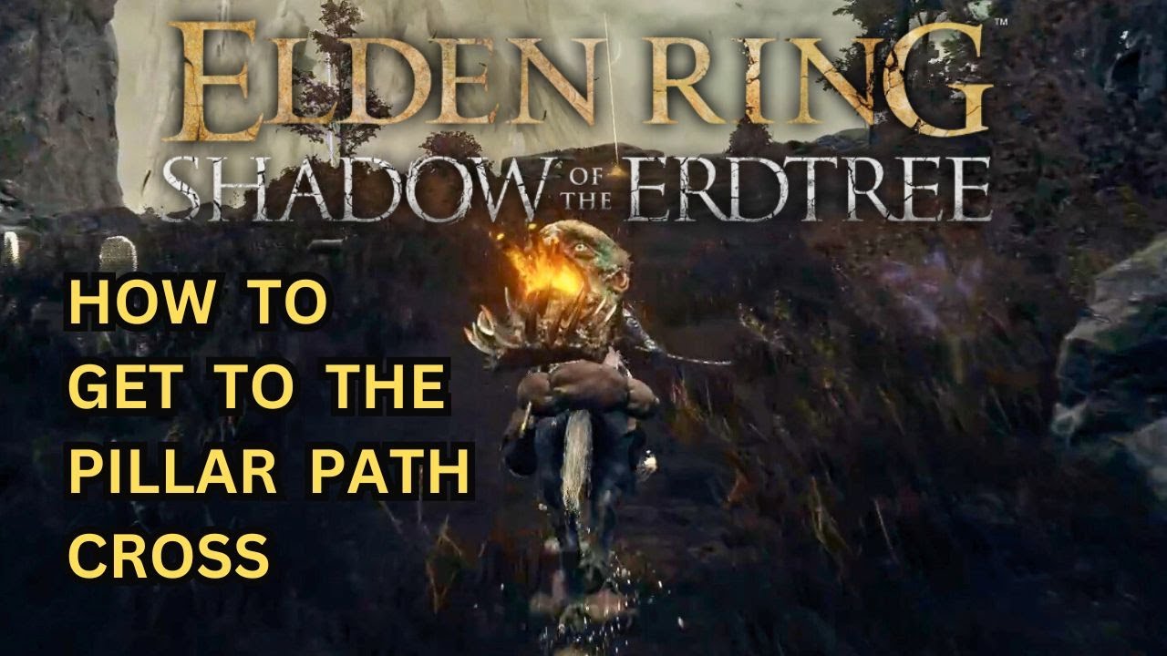 ELDEN RING DLC How to Get to Pillar Path Cross and the Poison Merchant ...