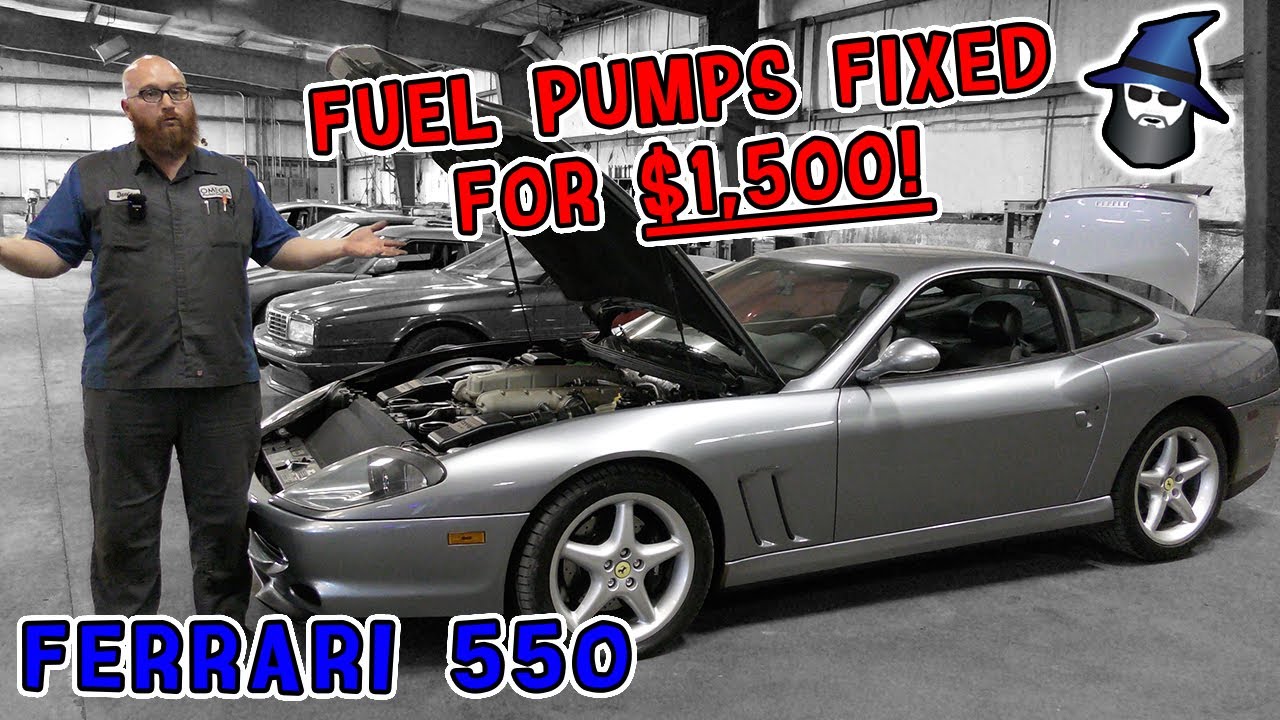 Ferrari Fuel Pumps Fixed for $1,500! The CAR WIZARD uses his magic to ...
