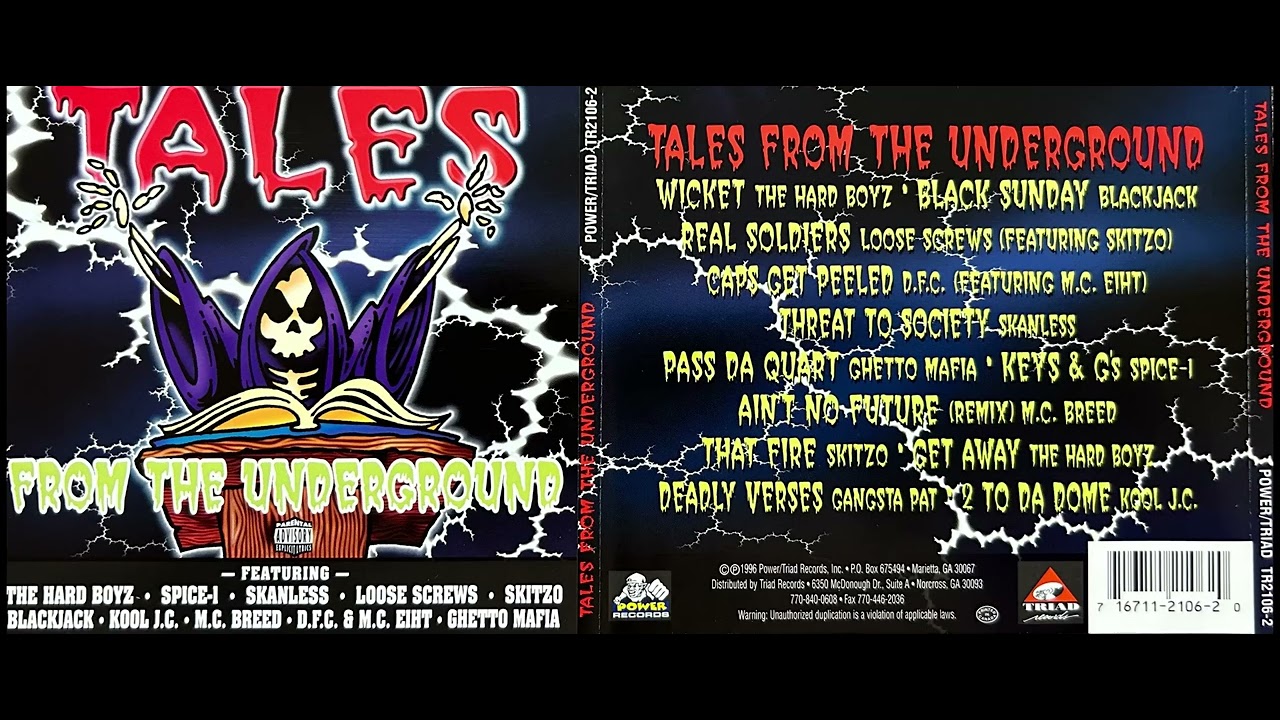 Gangsta Pat (11. DEADLY VERSES - 1996 Tales From The Underground CD ...