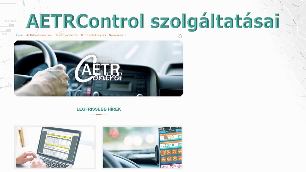 AETRControl rendszer bemutató - YouTube