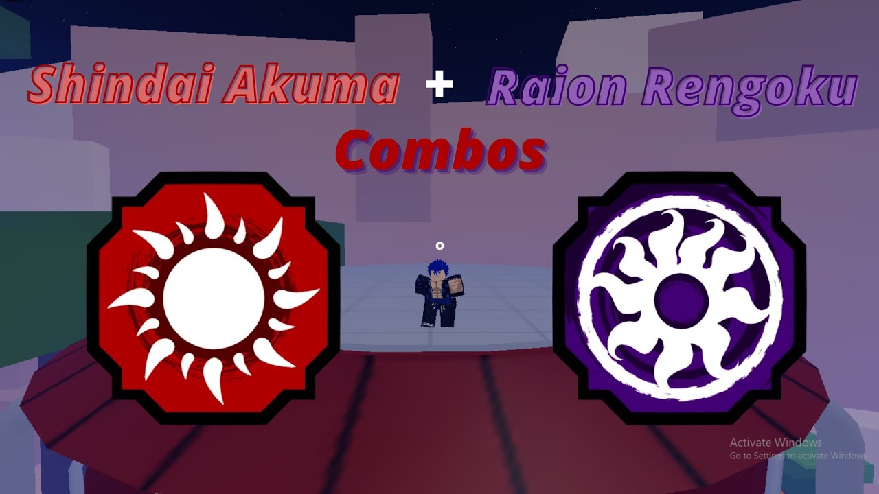 Shindai Akuma and Raion Rengoku Combos | Shindo Life - YouTube