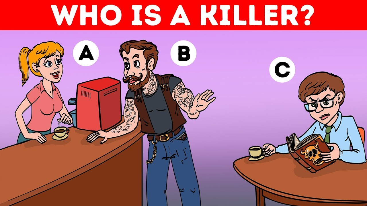 14 LOGIC RIDDLES AND CRIME BRAIN TEASERS WITH ANSWERS YouTube 14-logic-riddles-and-crime-brain-teasers-with-answers-youtube